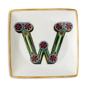 Versace Holiday Alphabet Canape Dish W