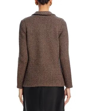 Bloomingdale'S 100% Cashmere Notch Lapel Blazer