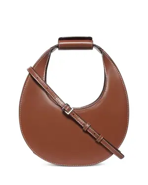 Staud Mini Moon Crescent Bag - Tan