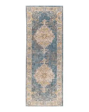 Livabliss Mirabel Mbe-2317 Runner Area Rug, 2'7 X 10 - Blue