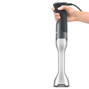 BREVILLE Control Grip Immersion Blender - Black/stainless