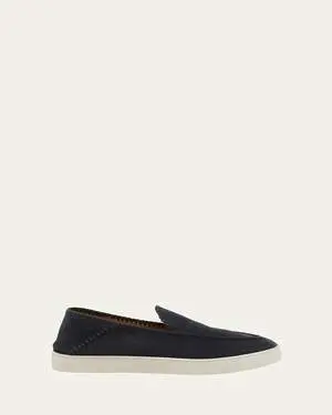 Giorgio Armani Suede Loafers