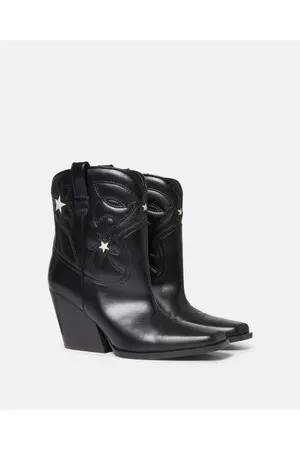 Stella McCartney Cloudy Alter Mat Star Embroidery Cowboy Boots