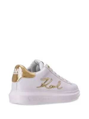 Karl Lagerfeld Kapri Karl Ikonic Low-top Sneakers - White