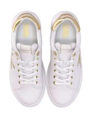 Karl Lagerfeld Kapri Karl Ikonic Low-top Sneakers - White