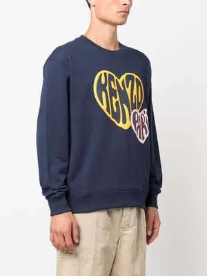 Kenzo Logo-print Cotton Sweatshirt