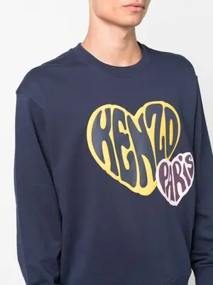 Kenzo Logo-print Cotton Sweatshirt