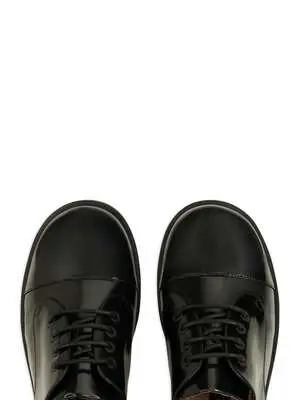 Etro Paisley-print Leather Derby Shoes
