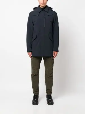 Woolrich Hooded Padded Jacket - Blue