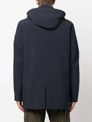 Woolrich Hooded Padded Jacket - Blue
