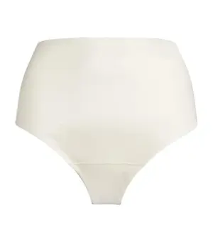 Spanx Shaping Satin Thong Light Control - White