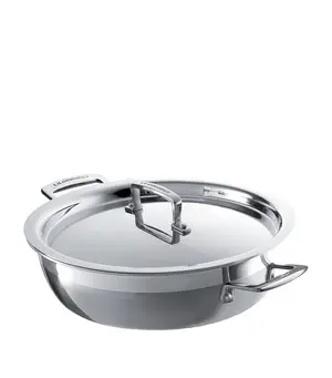 LE CREUSET 3-ply Stainless Steel Shallow Casserole Dish - Metallic