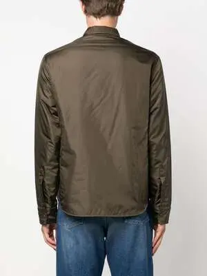 Aspesi Lilo Taffeta Padded Overshirt - Green