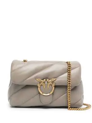 Pinko Classic Love Puff Shoulder Bag - Brown