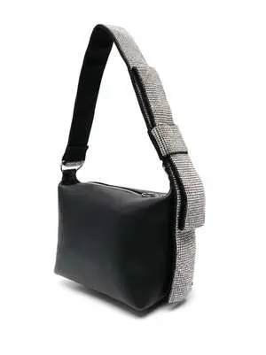 Kara Crystal Bow Shoulder Bag