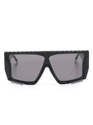 Dita Subdrop Square-frame Sunglasses - Black
