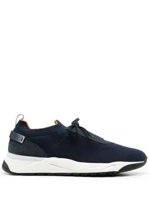 Santoni Sock-style Low-top Sneakers - Blue