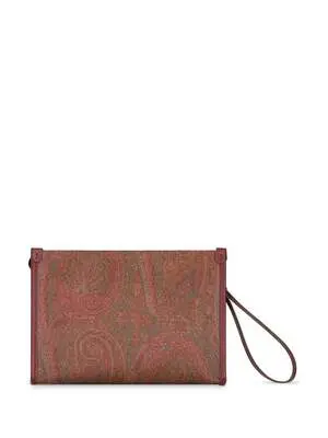 Etro Large Love Trotter Clutch - Brown