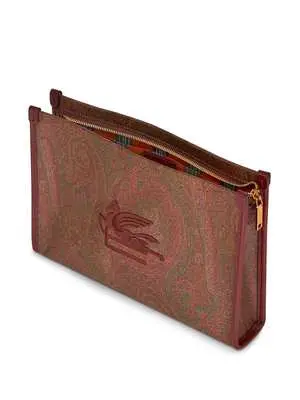 Etro Large Love Trotter Clutch - Brown