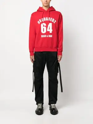 Dsquared2 Straight-leg Cotton Cargo Trousers