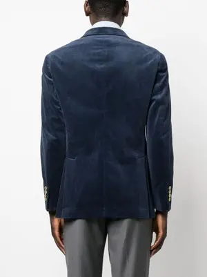 Brunello Cucinelli Double-breasted Velvet Blazer