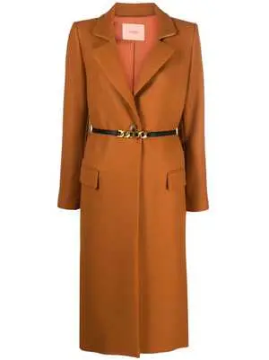 TWINSET Single-breasted Belted Coat