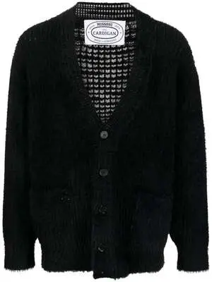 Missoni Brushed V-neck Cardigan - Black