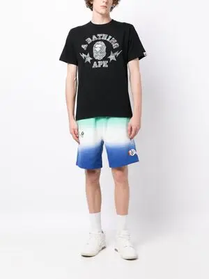 A BATHING APE Logo-print Cotton T-shirt