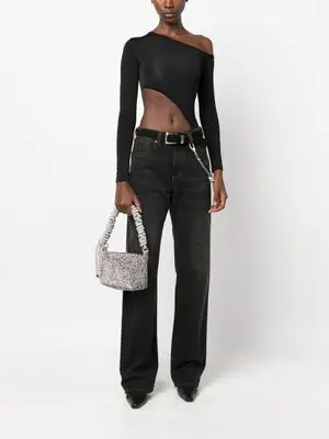 Kara Crystal-embellished Tote Bag - Black