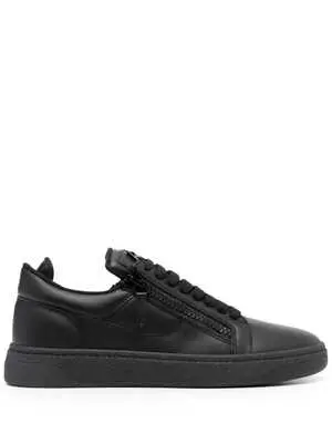 GIUSEPPE ZANOTTI Double-zip Low-top Sneakers
