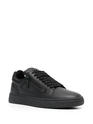 GIUSEPPE ZANOTTI Double-zip Low-top Sneakers