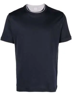 Eleventy Crew-neck T-shirt - Blue