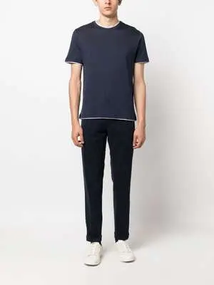 Eleventy Crew-neck T-shirt - Blue
