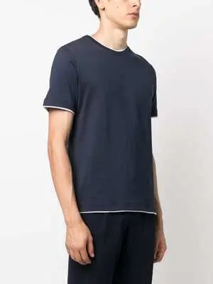 Eleventy Crew-neck T-shirt - Blue