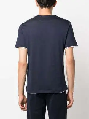 Eleventy Crew-neck T-shirt - Blue