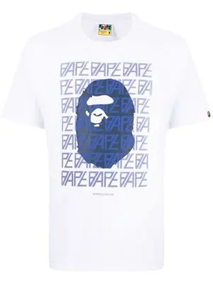 A BATHING APE® Bape Ogo-monogram T-shirt