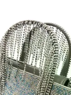 Kara Crystal-embellished Tote Bag - Silver