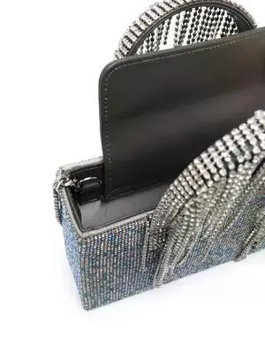 Kara Crystal-embellished Tote Bag - Silver