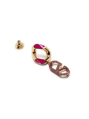 Valentino Garavani Vlogo Pendant Earrings