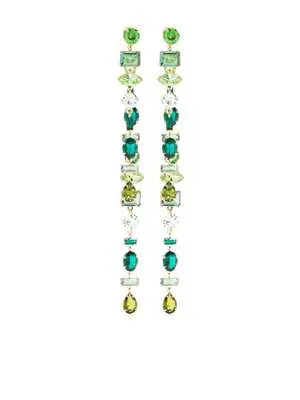 Swarovski Emerald Earrings