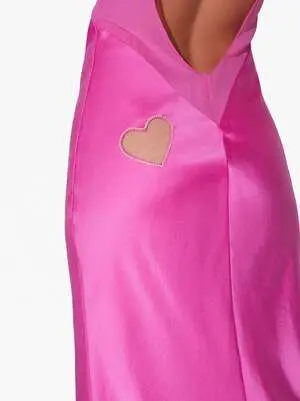 FLEUR DU MAL Embellished Cut-out Dress