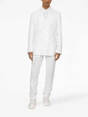 Dolce & Gabbana Double-breasted Suit Jacket - White