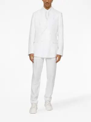 Dolce & Gabbana Double-breasted Suit Jacket - White