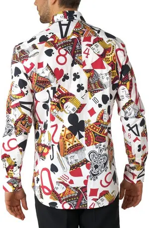 Opposuits King Of Clubs Button-up Shirt
