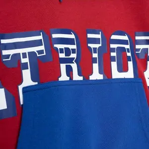 Mitchell & Ness New England Patriots Big Face Pullover Hoodie