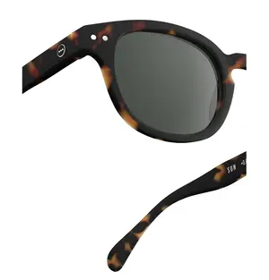 IZIPIZI C Sunglasses, 45mm - Tortoise/gray Solid