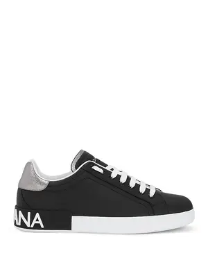 Women's Dolce & Gabbana Black Sneakers