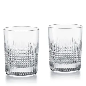 THE MARTHA, BY BACCARAT Nancy Tumbler #2, Set Of 2 - Clear