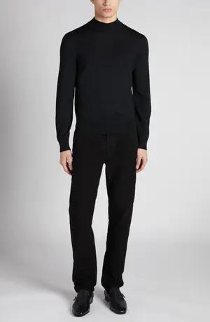 TOM FORD Cashmere And Silk Crewneck Sweater - Black