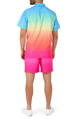 Opposuits Funky Fade Shirt & Shorts Set